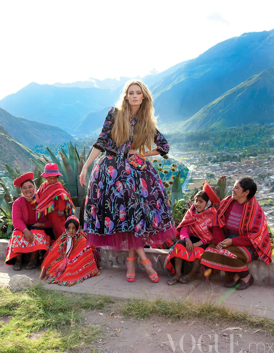 Tania Cavenecia Torres: Princessa Inca ~ Vogue Mexico