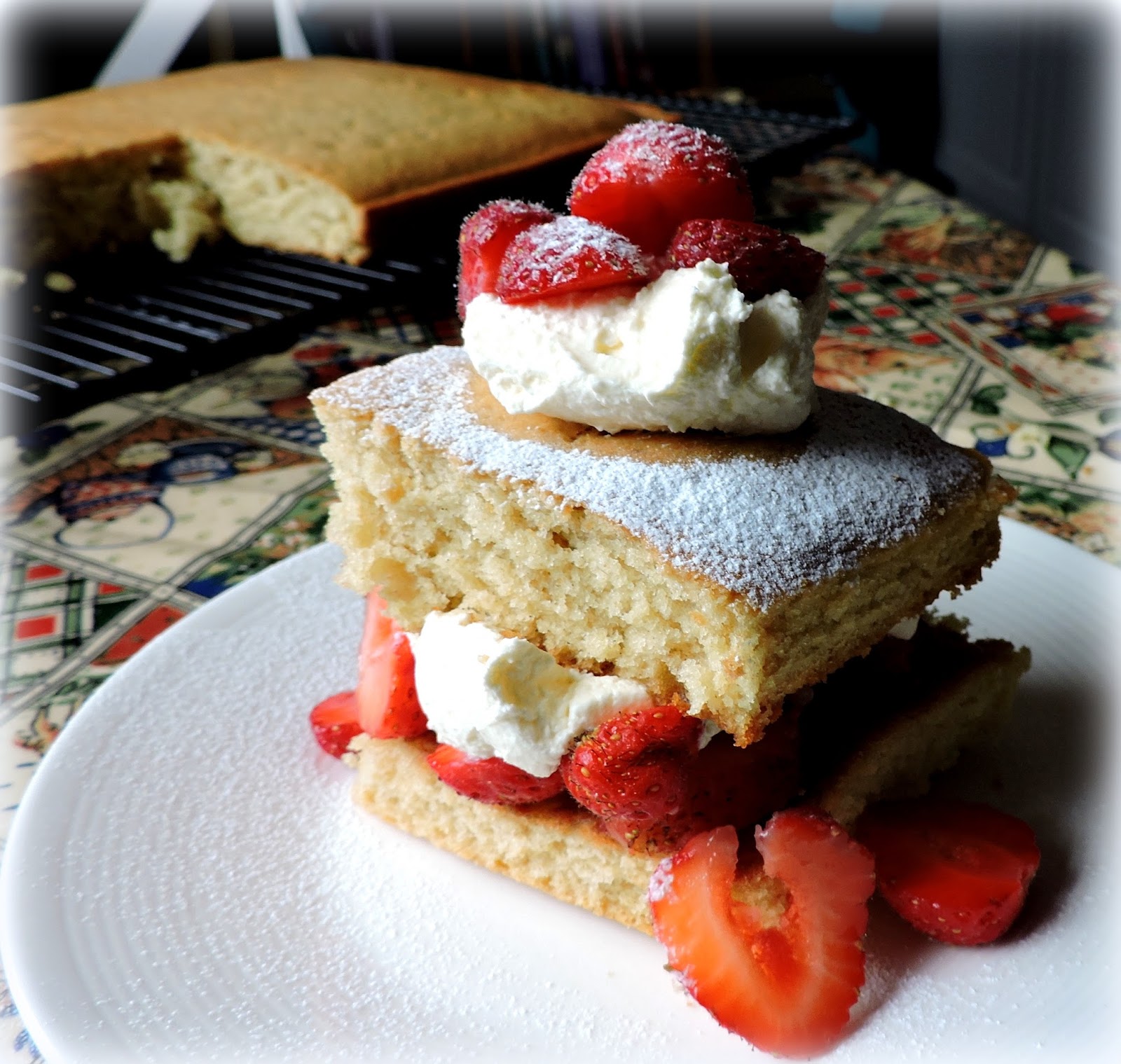 Lighter Strawberry Shortcake | The English Kitchen