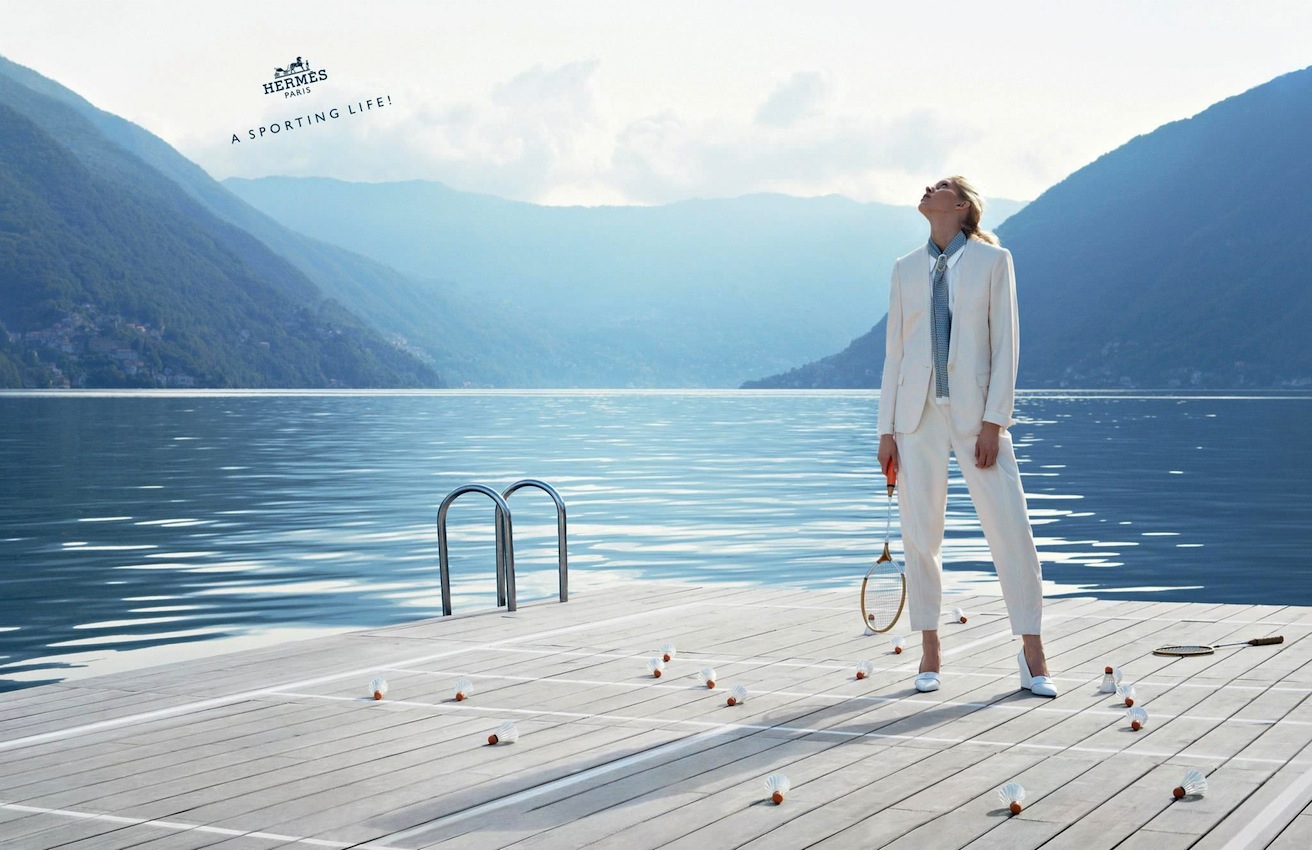 AD CAMPAIGN: Hermès Spring/Summer 2013: Iselin Steiro by Nathaniel Goldberg