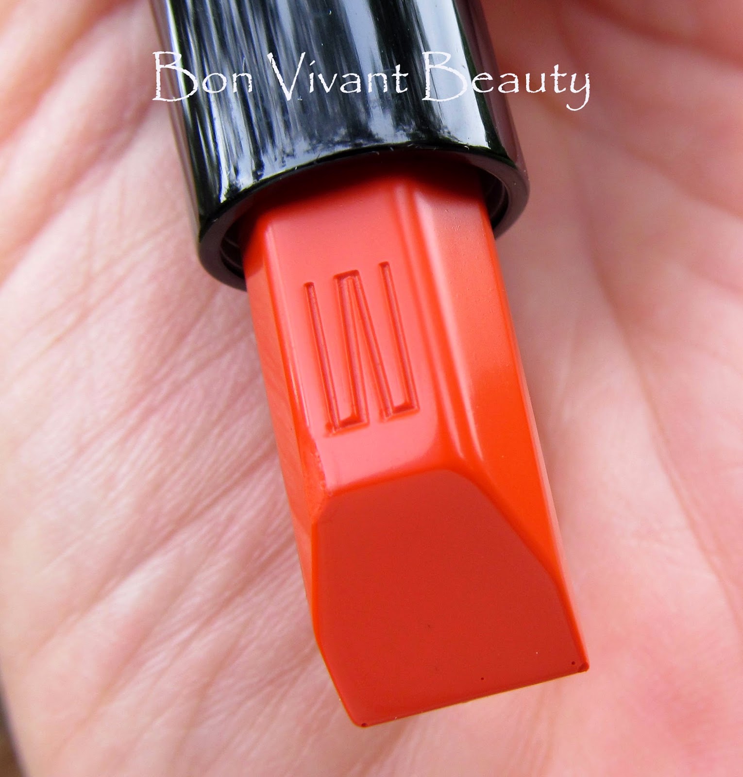 Bon Vivant Beauty: Tangerine Matte Lipstick by MAKE
