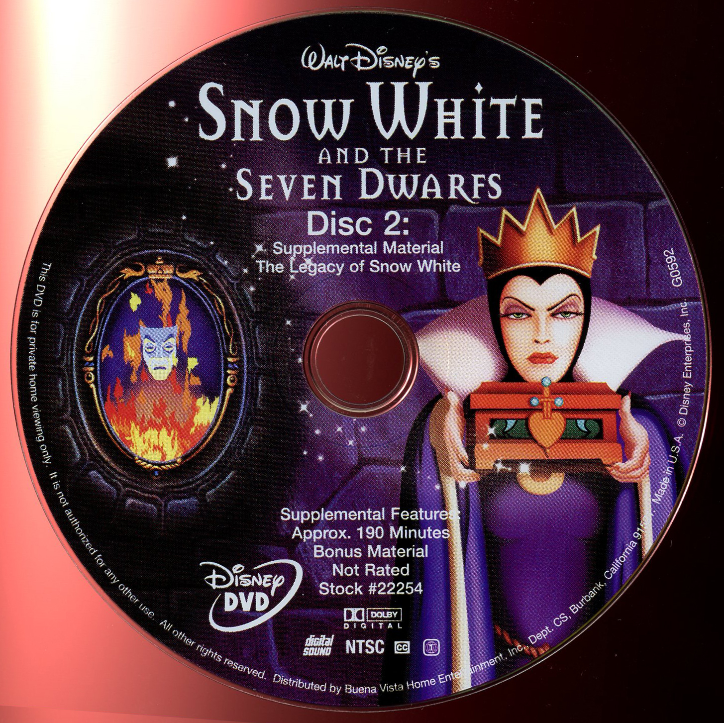 Filmic Light - Snow White Archive: Deleted Scenes - Witch at Cauldron