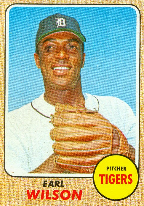 1968 Topps Baseball: Earl Wilson (#160)