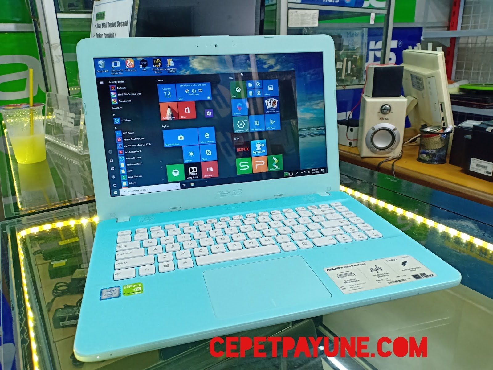 Laptop Asus X441UV intel i3 6006U skylake Vga nvidia 920M 2Gb - Jual ...