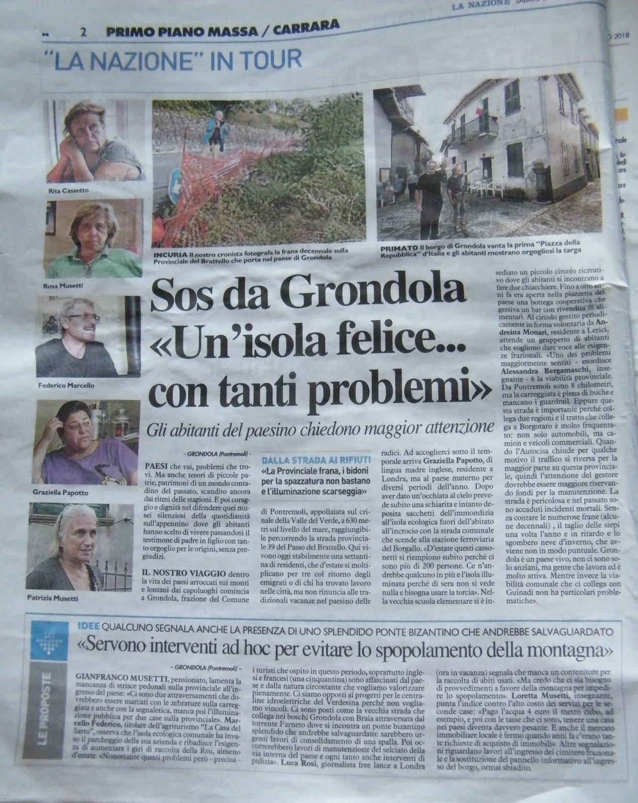 Appennino terra di frontiera: Grondola ...