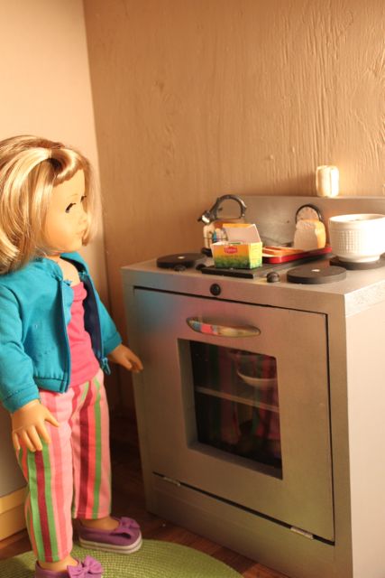 Made Pieces For Reese 18 Inch Doll Kitchen Part 3 Stove