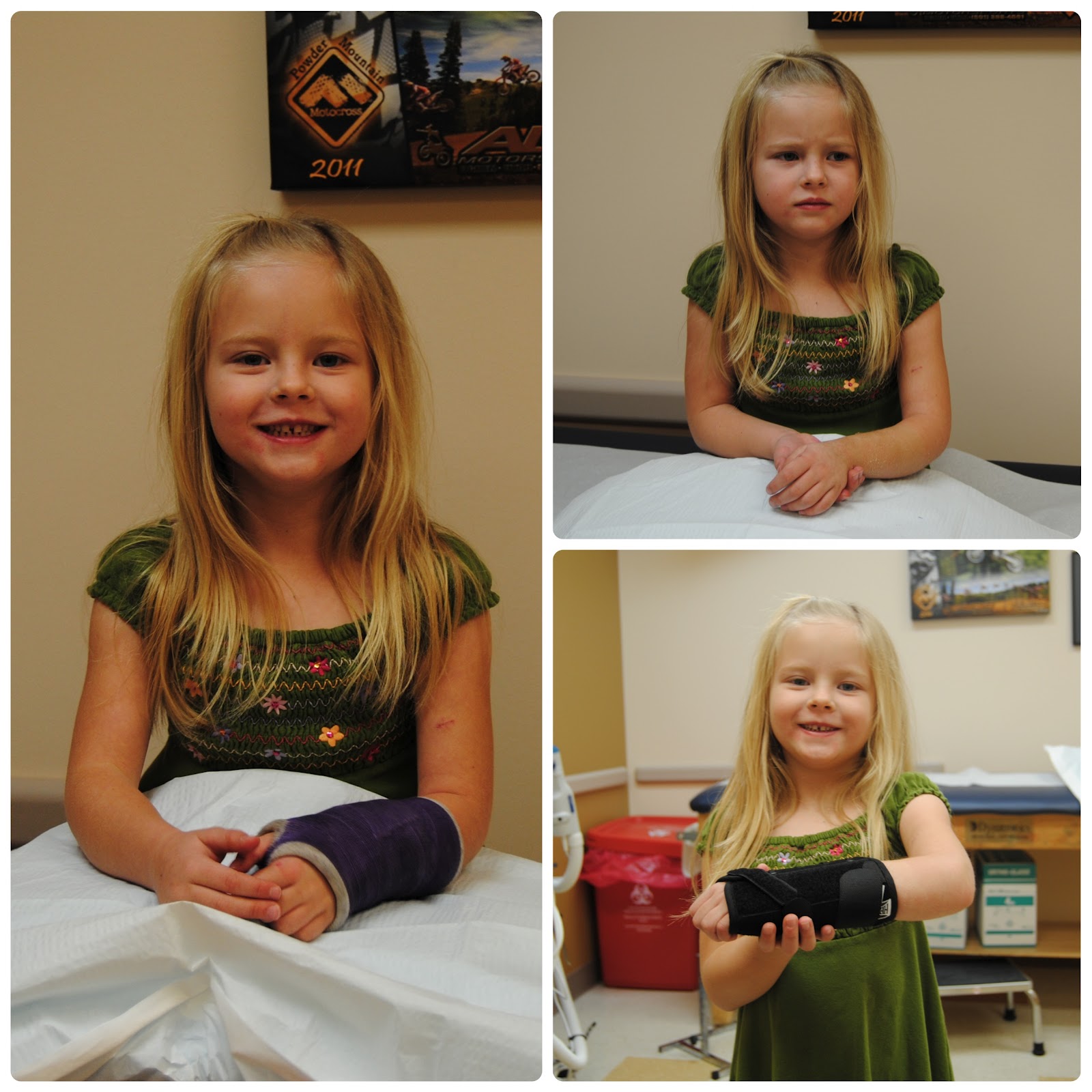 Gibson's World: Hailee's Broken Arm