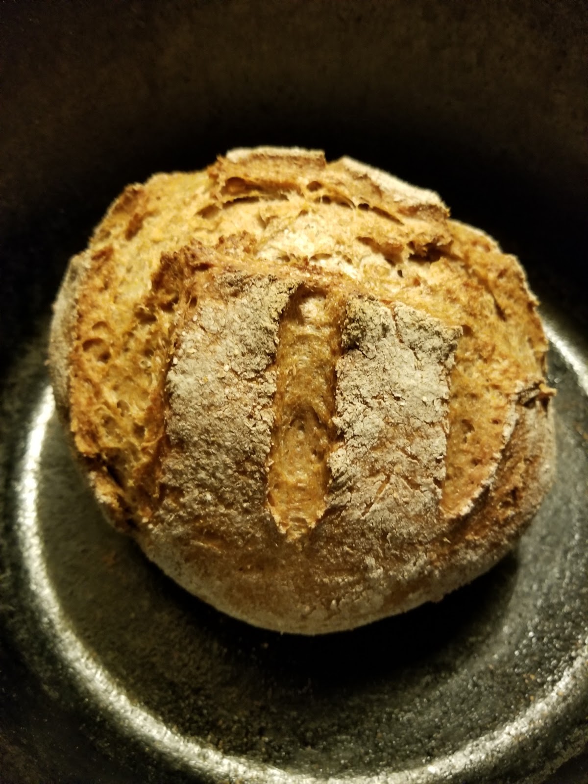 The Clever Spoon: Peasant Bread - yeast version - Ph 1, Ph 3