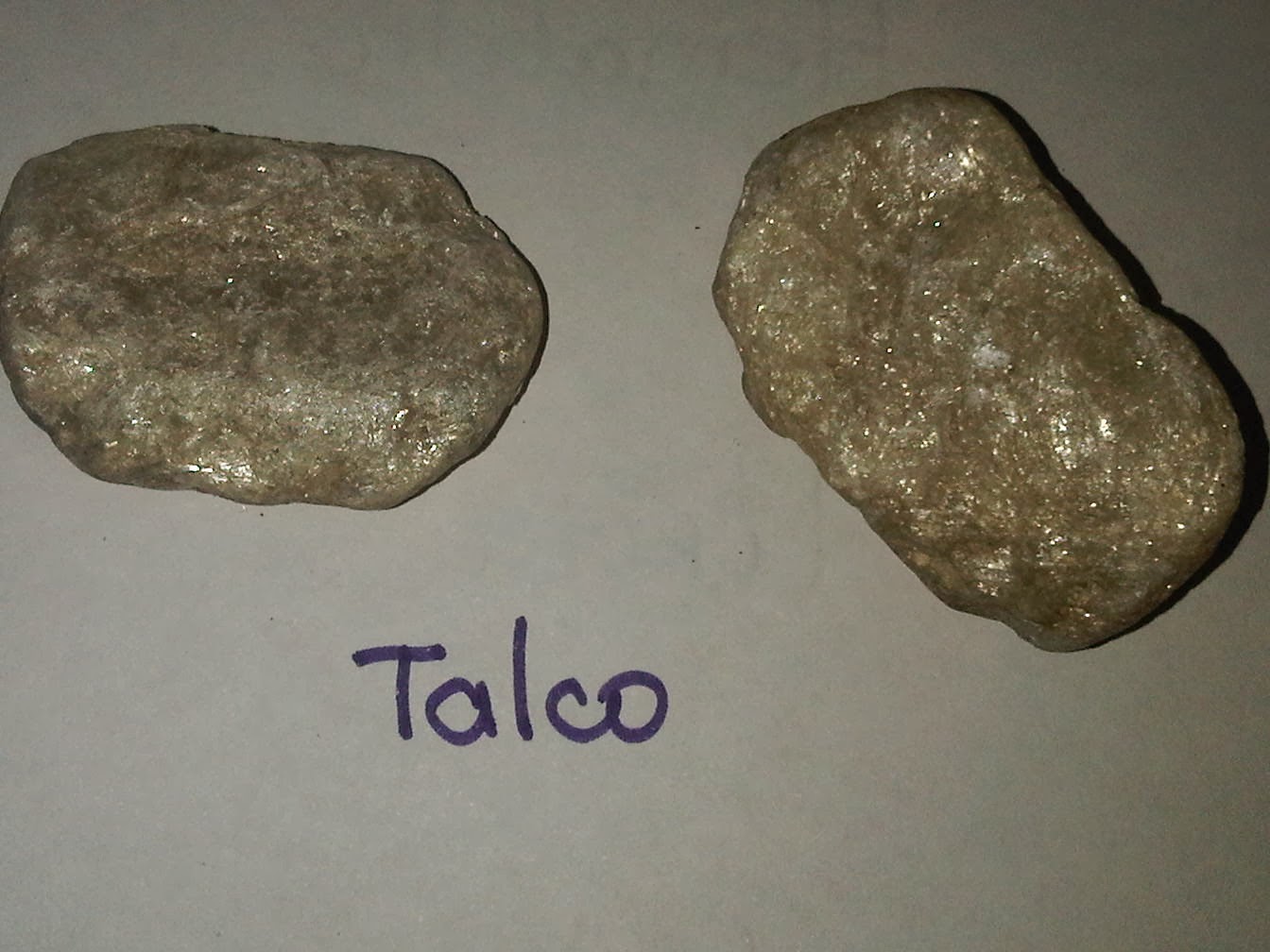 ¡Una Cruda Carrera!: MINERAL TALCO