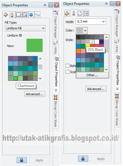 Cara Menggambar Pohon Menggunakan CorelDRAW X4 - Utak-Atik Grafis