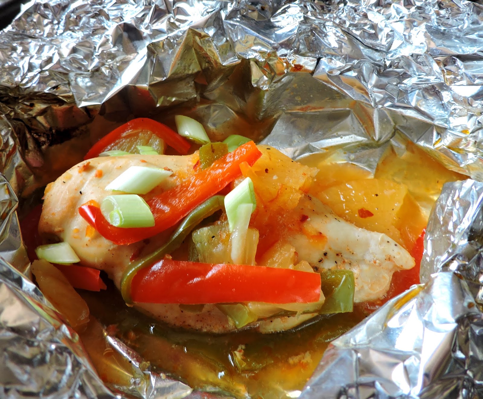 Grilled Chicken Foil Packs | The English Kitchen