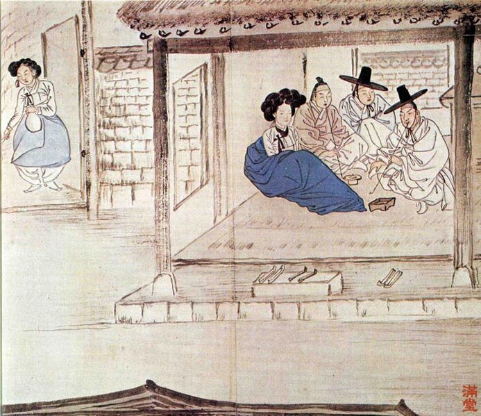 Gisaeng o Kisaeng, las cortesanas de Corea