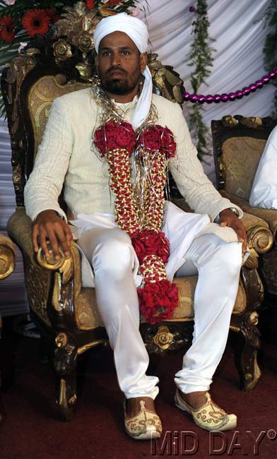 Indian Cricketer Yusuf Pathan & Afreen Wedding Pics