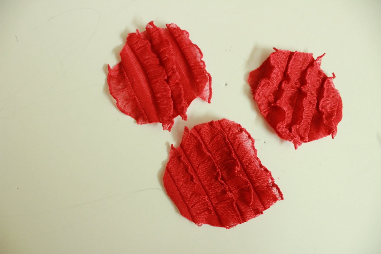 The scraps that we saved earlier will be used now. Cut them in circular ...