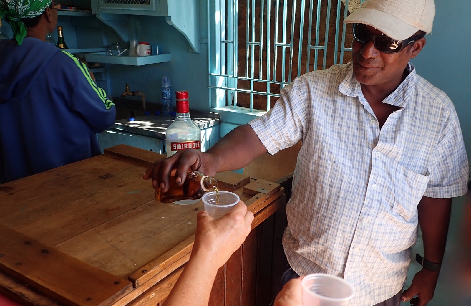 Things we did today...: Drinkin' Under The Counter