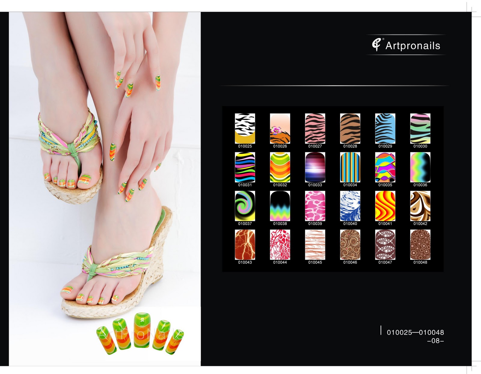 ArtPro Nails @SG: Catalog for Digital Nail Art Design