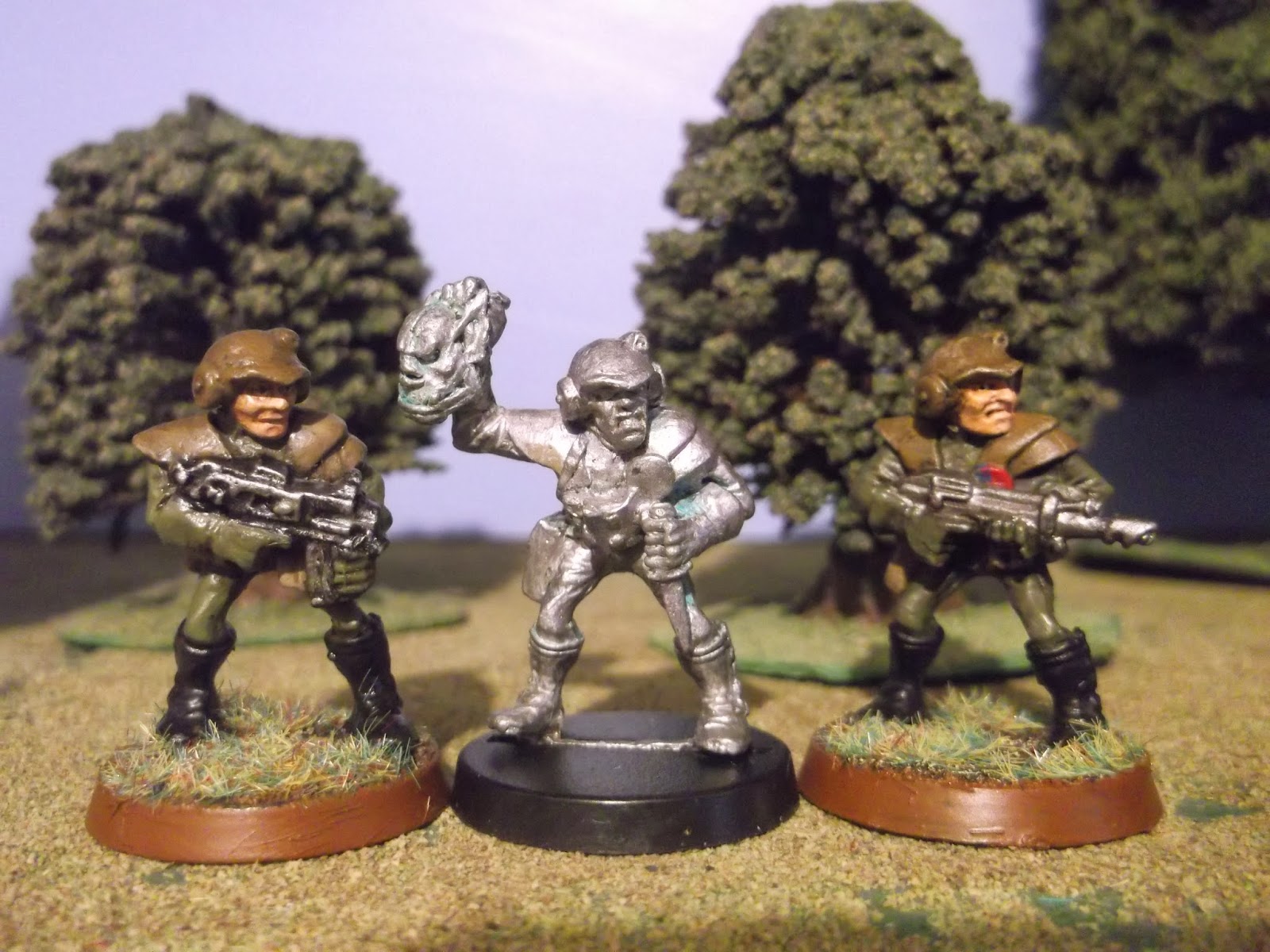 Goblin Lee's Miniatures Blog. : Rogue Trader Imperial Army.