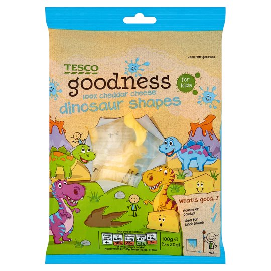 A Review A Day: Today's Review: Tesco Goodness Cheese Dinosaur Shapes