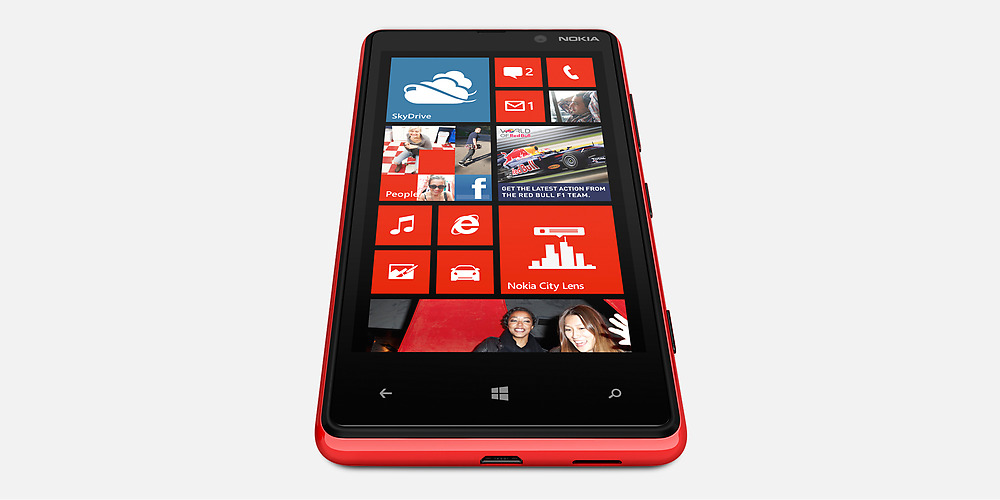 les téléphones portables, smartphones et tablettes: Le Nokia Lumia 820