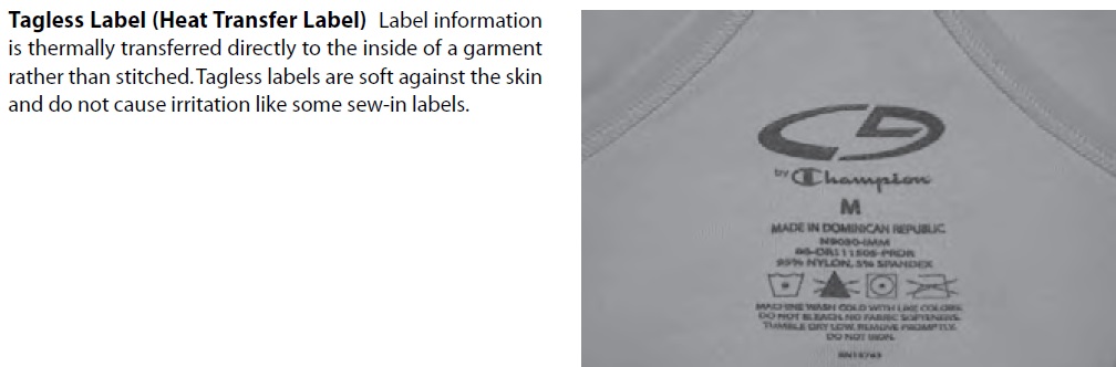 Different types of Label which are used in garment industry? - Textile ...