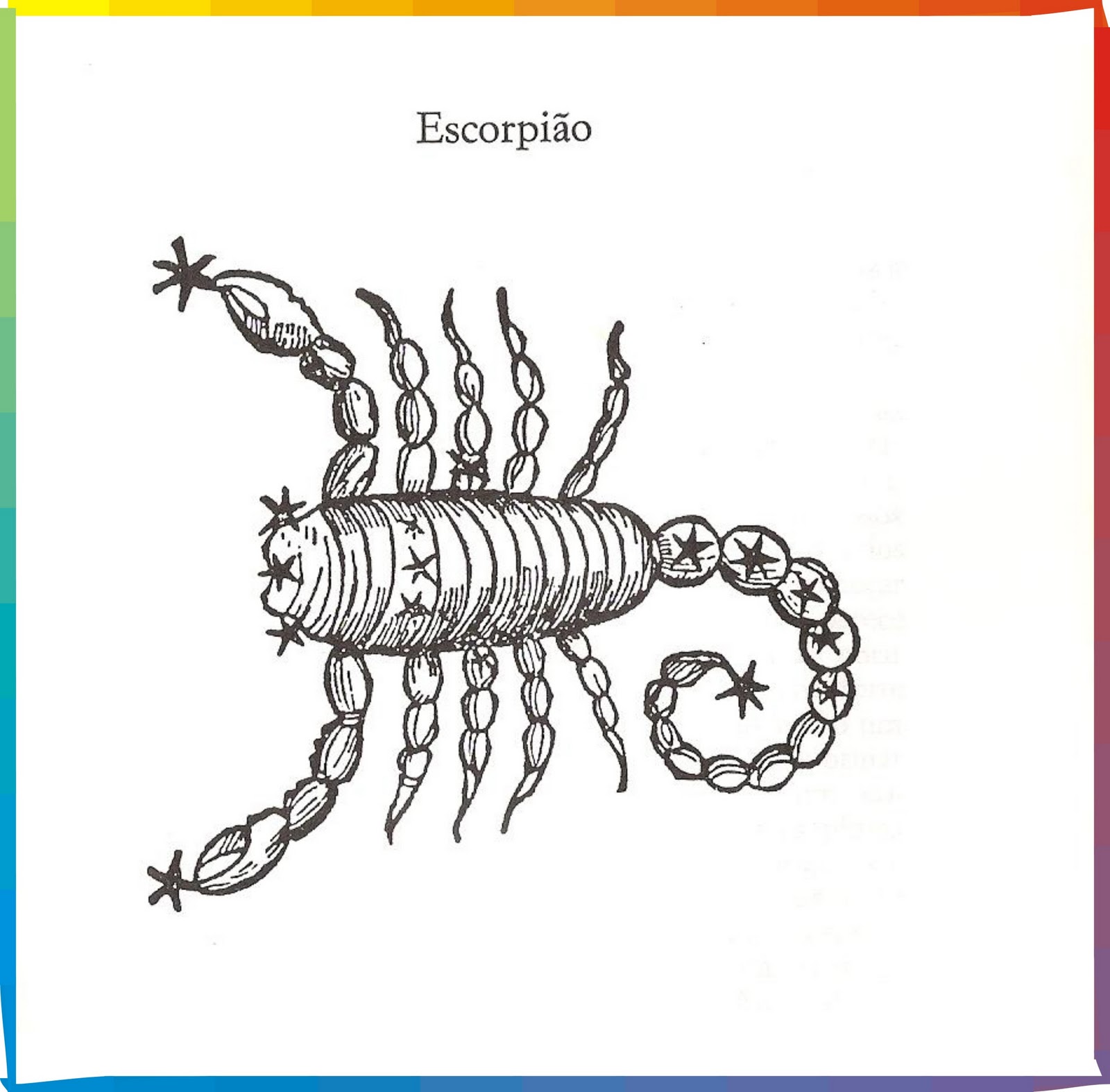 O PODER DOS SÍMBOLOS SAGRADOS: -ESCORPIÃO
