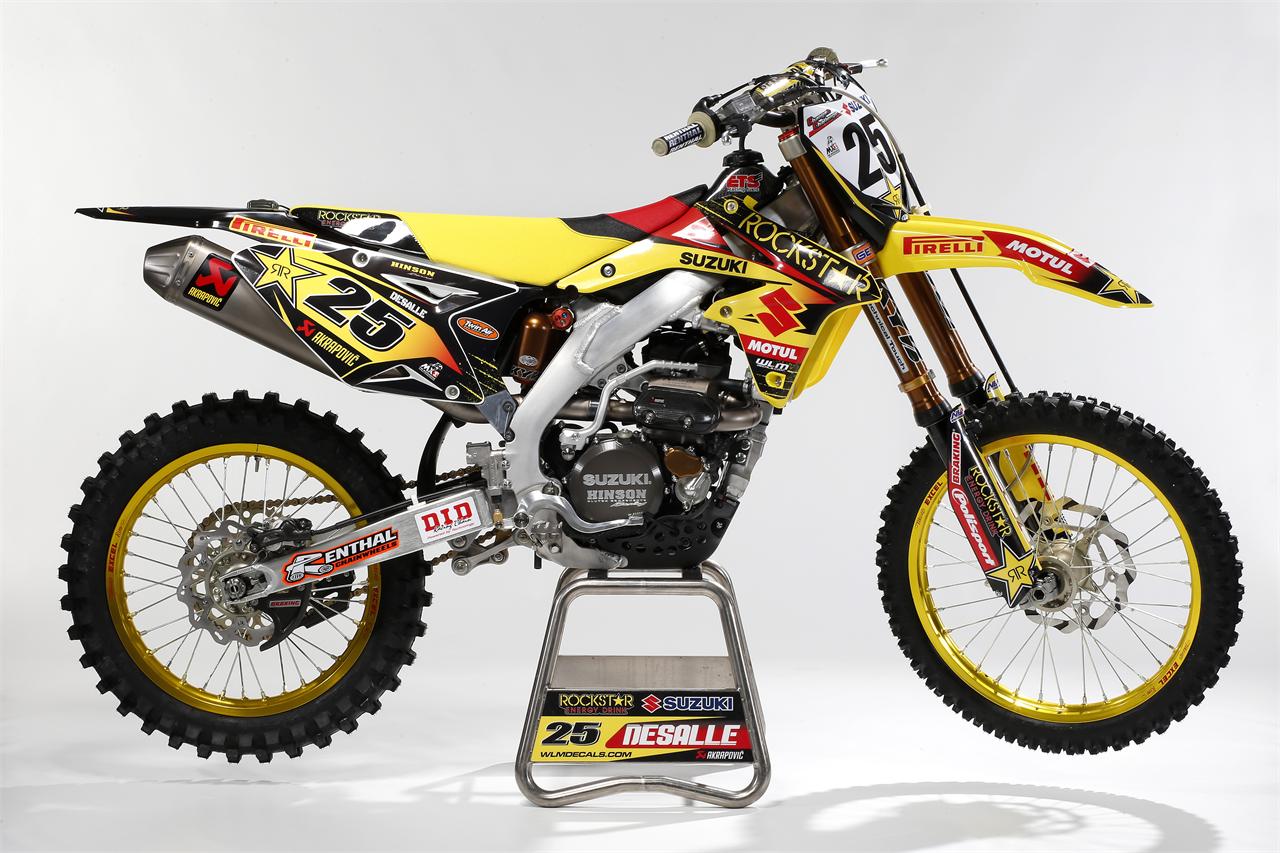 Racing Cafè: Suzuki RM-Z 450 MX1 Team Rockstar Energy Suzuki 2013