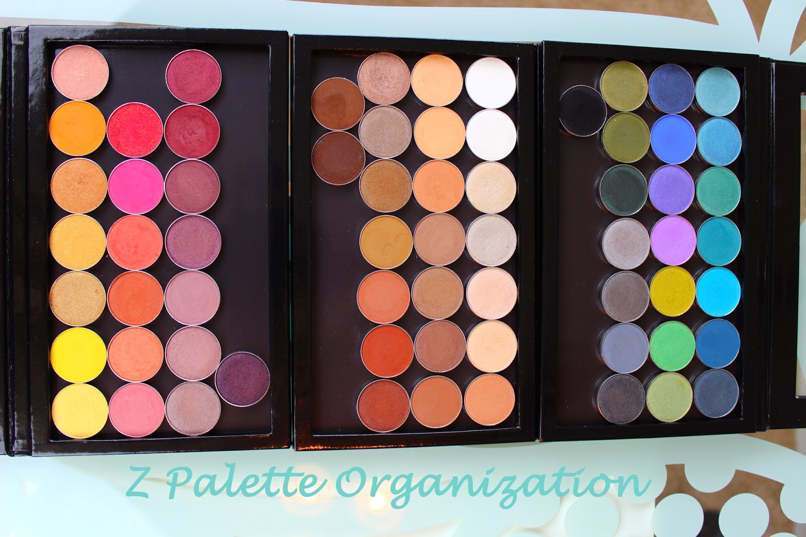 Glamour By Lexi R: New Makeup Geek Eyeshadows + Z Palette Organization