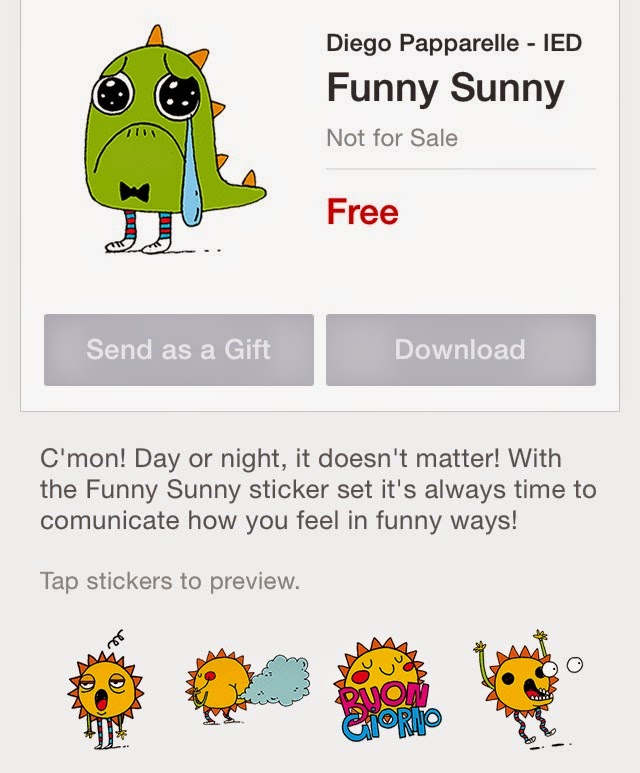 LINE Stickers Community: Free line stickers-Funny Sunny sticker