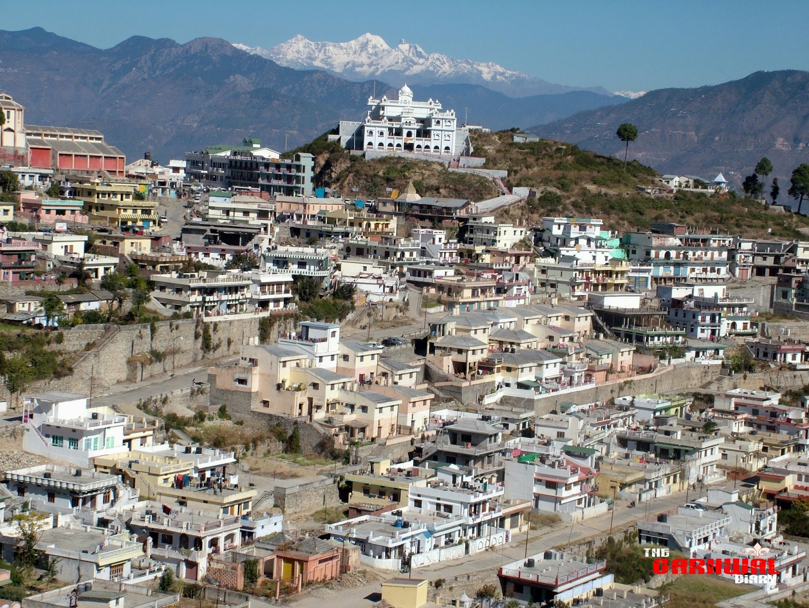 Old Tehri Pics, Rare pics of Old Tehri town, Submerged City Before Dam ...