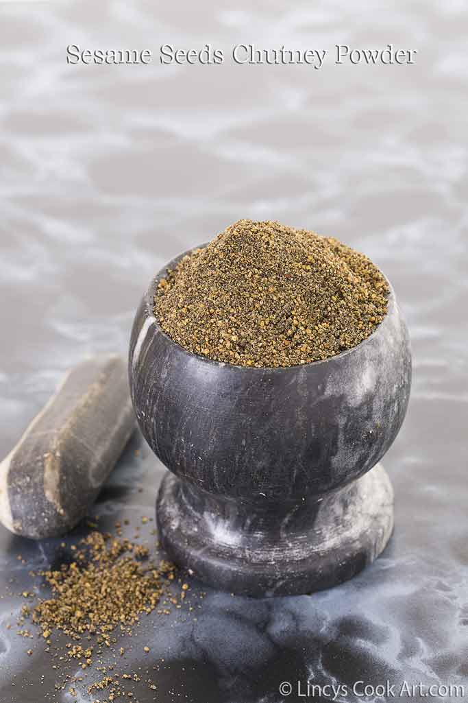 Ellu Podi| Sesame Seeds Chutney Powder ~ Lincy's Cook Art