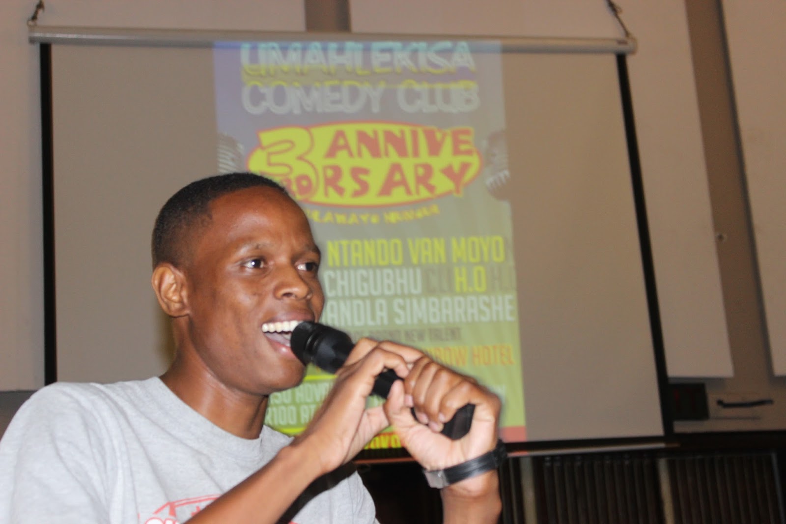 sakheleni: Cosmas "Tsano" Zulu makes stand-up comedy debut