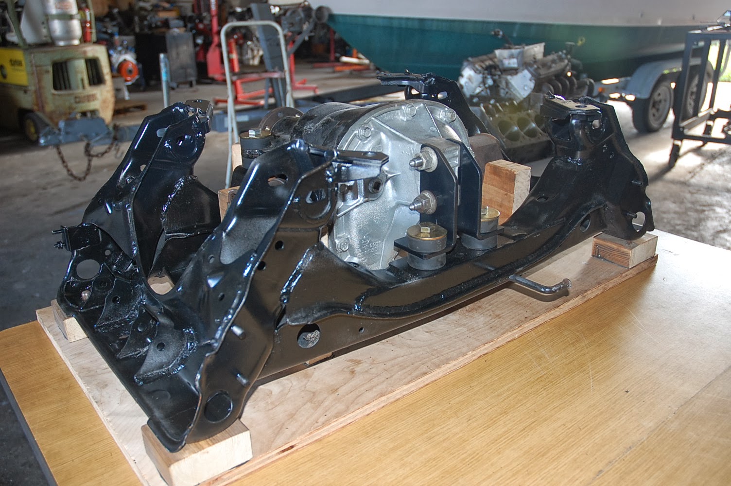 MiataV8 Conversion: Rear subframe