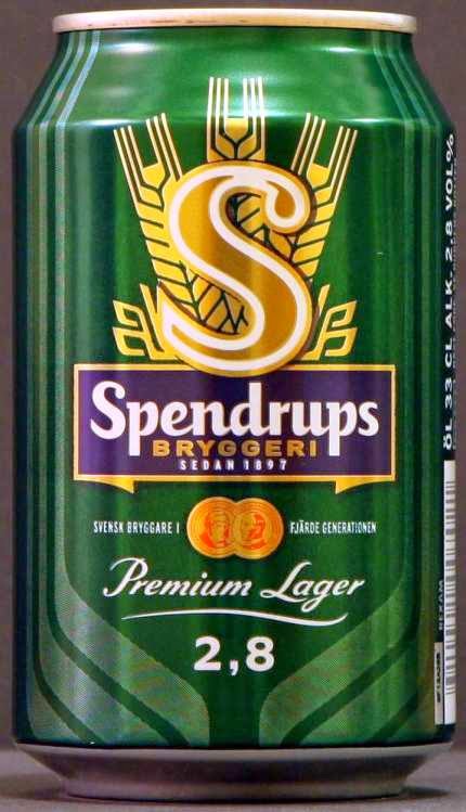 Burk-Bloggen: Spendrups Premium Lager 2,8 : ny variant