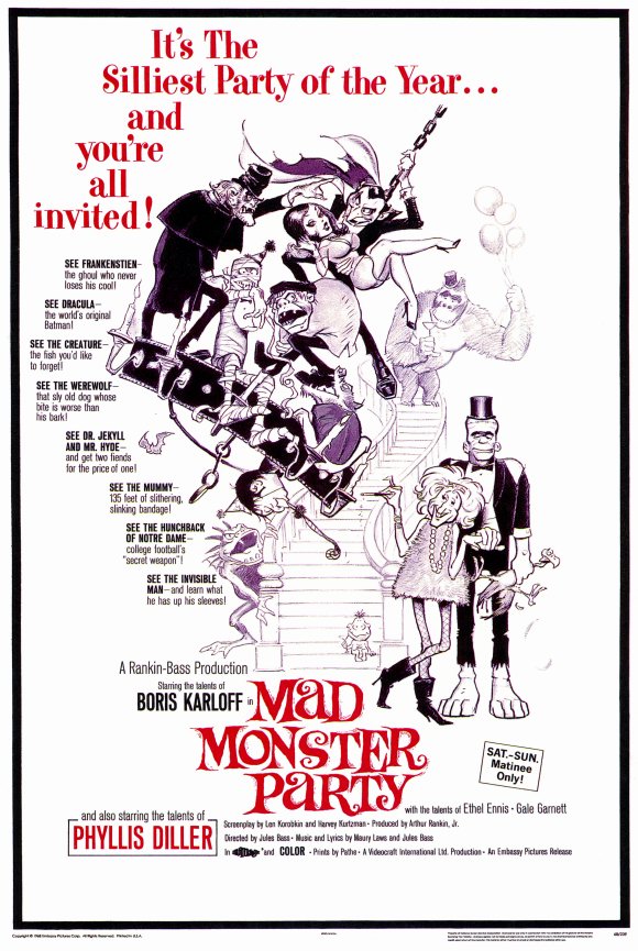 Heavy Sugar Radio: "MAD MONSTER PARTY" Soundtrack Album, 1967