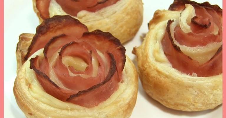 Rosas de jamón y queso | Something is cooking