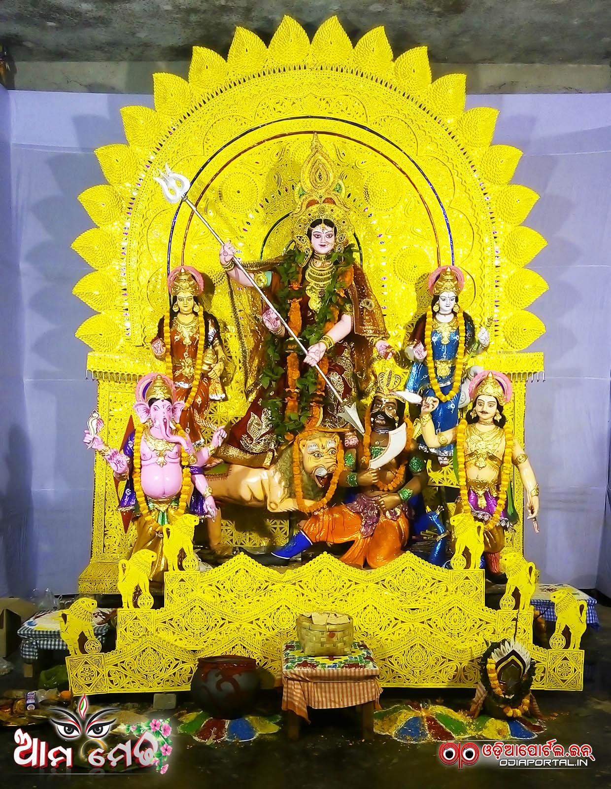 Ama Medha: 67th Durga Puja Photos From Demando, Nischintakoili, Cuttack ...