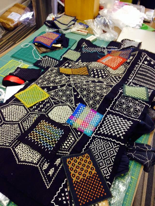 sashiko and other stitching: Forthcoming sashiko day workshops