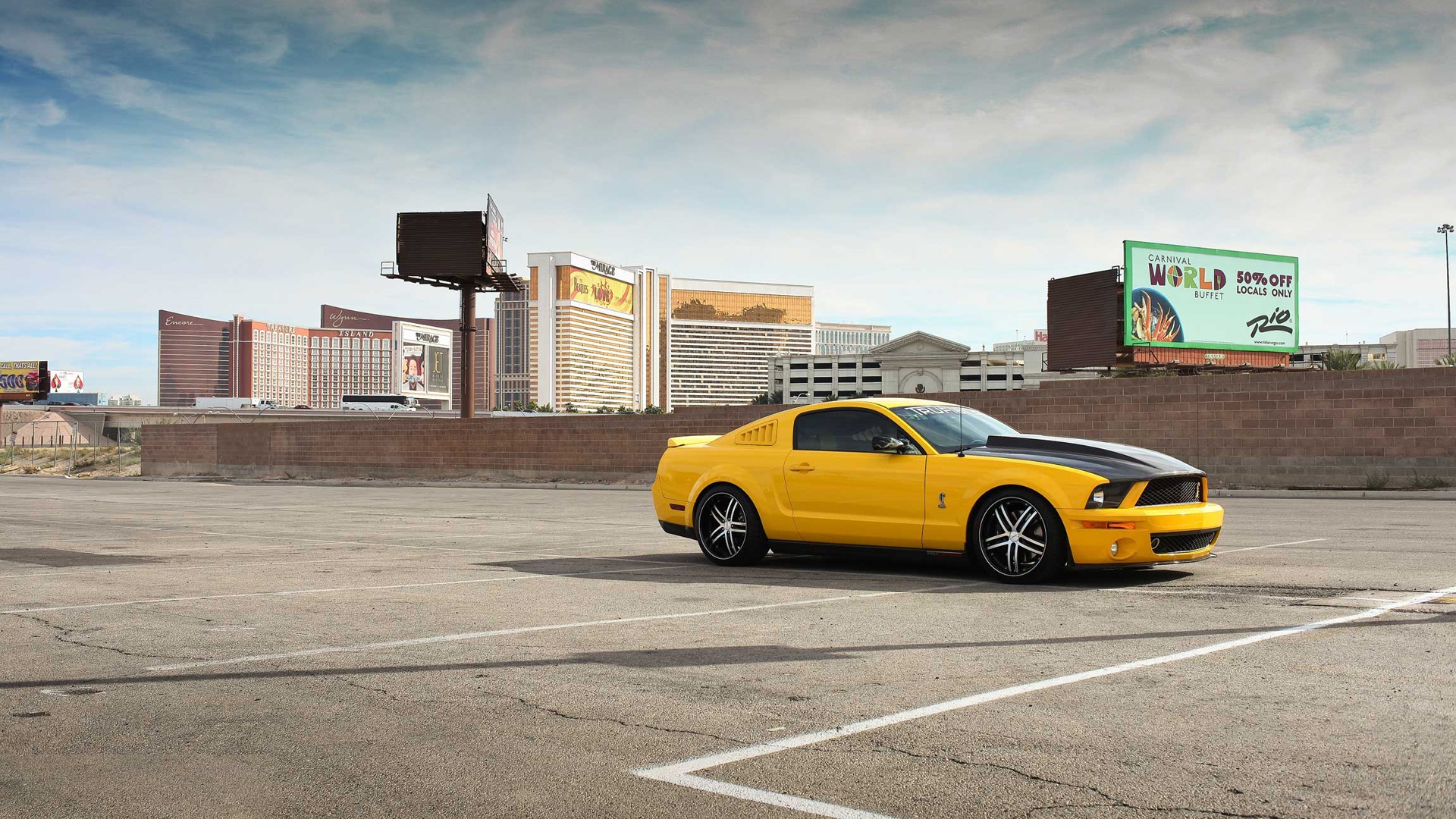 Ford Mustang GT Yellow Car - High Definition Wallpapers - HD wallpapers