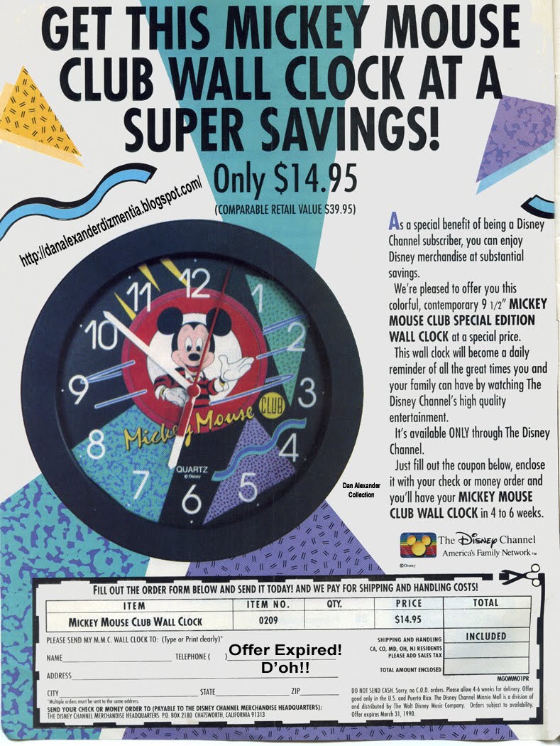 Dan Alexander Dizmentia: Time For The New Mickey Mouse Club, Kids ...