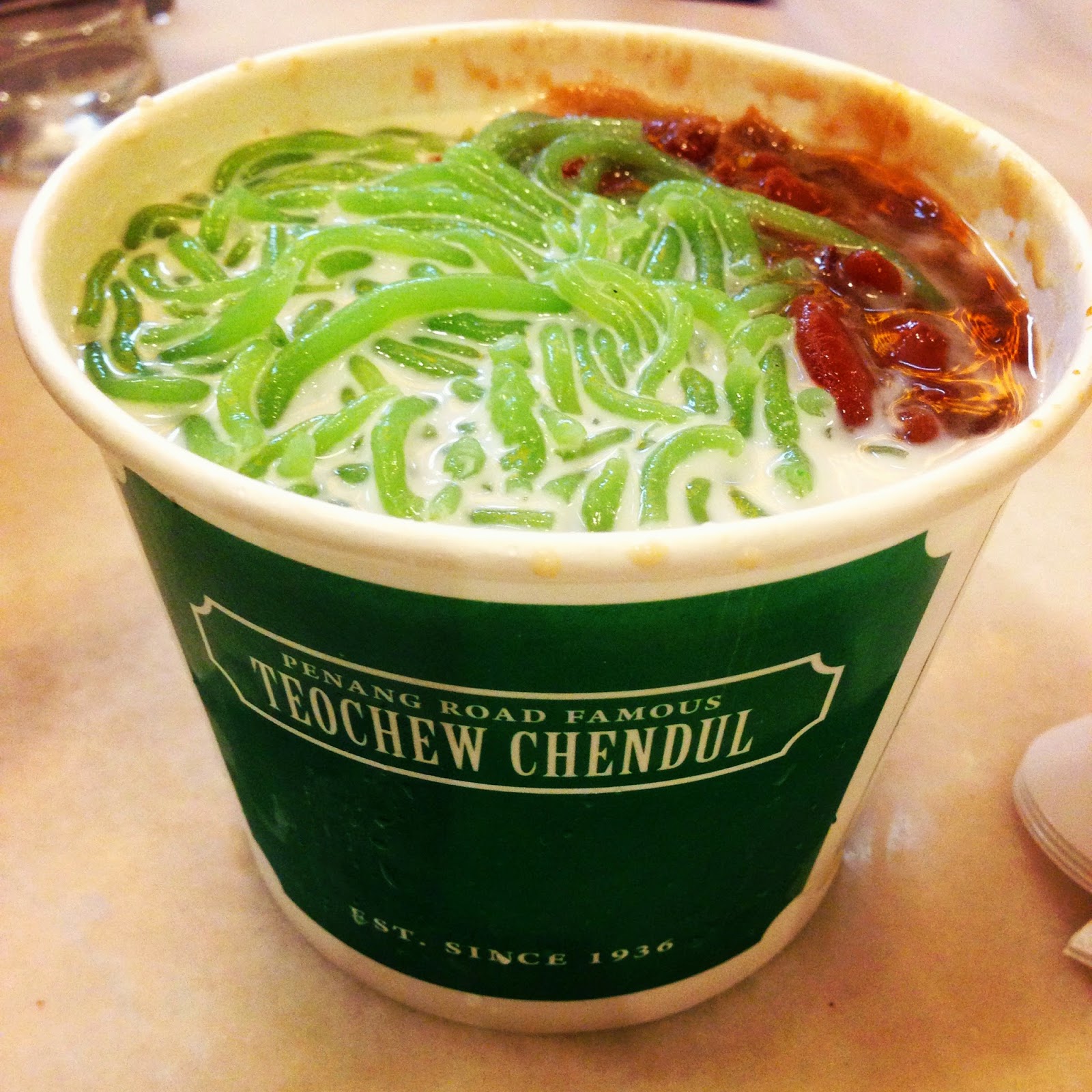 Live Fully Today for a Better Tomorrow: Penang Road Famous Teochew Chendul