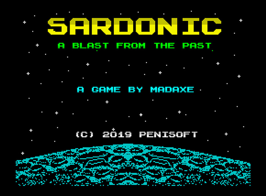 Indie Retro News: Sardonic - Another PC game comes over to the ZX Spectrum