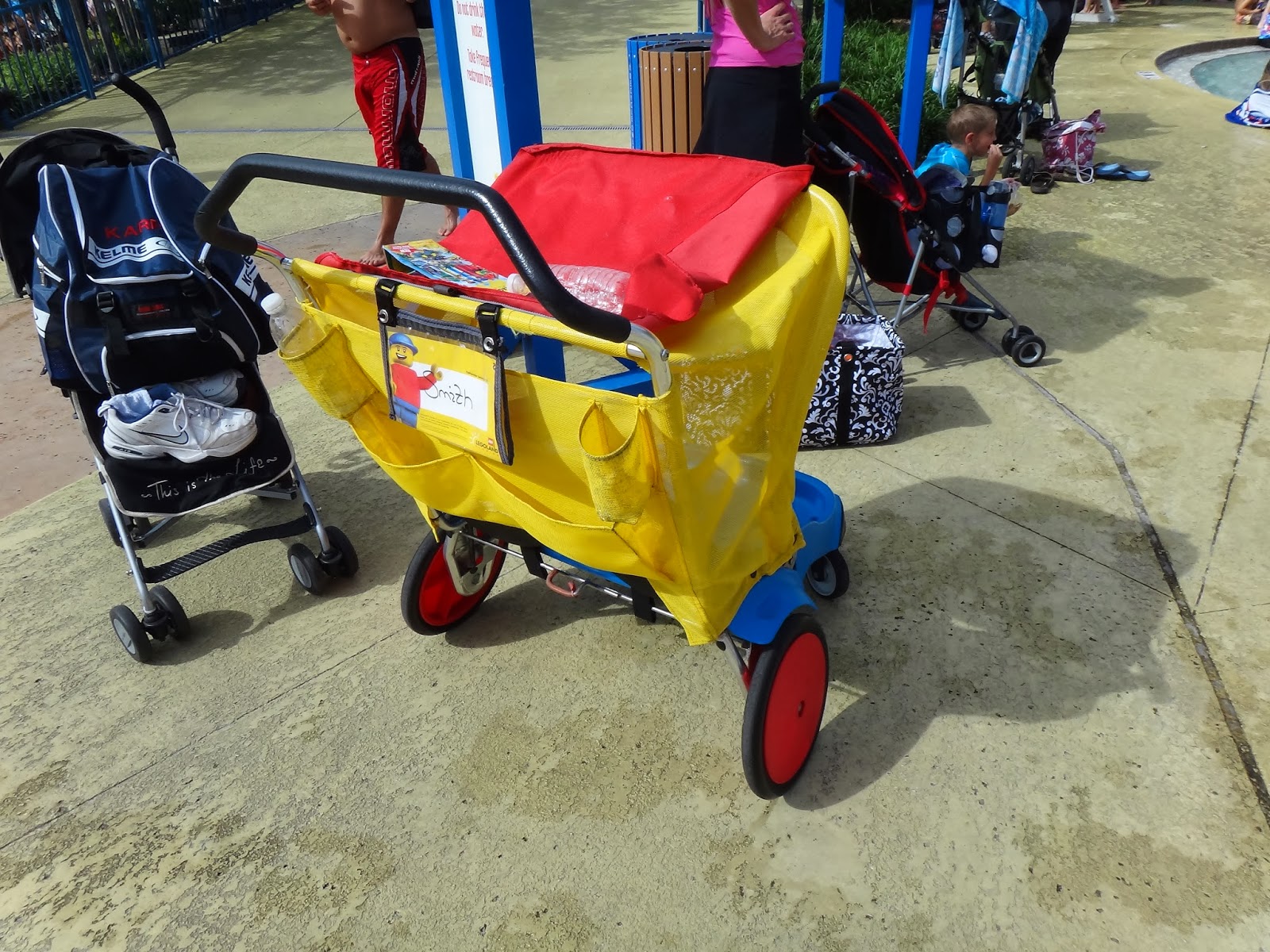 Nosso carrinho em Orlando: Kingdom Strollers - Felipe, o pequeno viajante