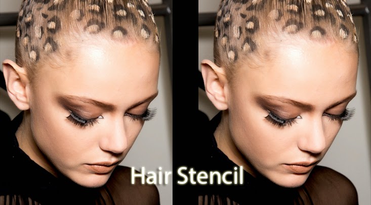 Gemily Barbon Beauty & Makeup: New Trend: Hair Stencil!