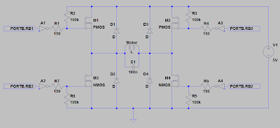 Learning Electronics: H-bridge works!