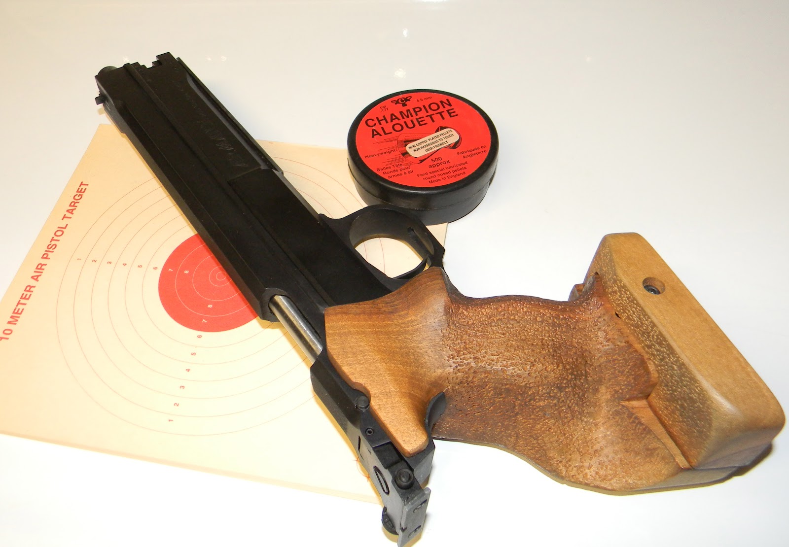 Another Airgun Blog: Air Match 600 Front Sight Repair