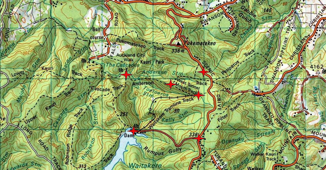 Waitakere Trails: December 2011