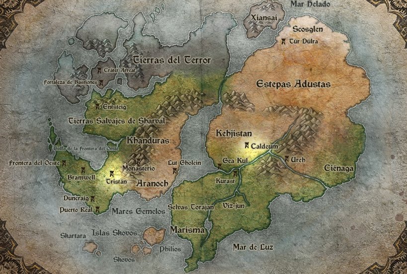 Mapa del mundo completo - Imagui