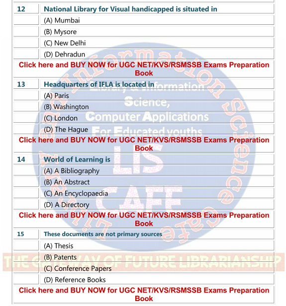 Model Questions with Answer for Library Trainee Exam-Series-26