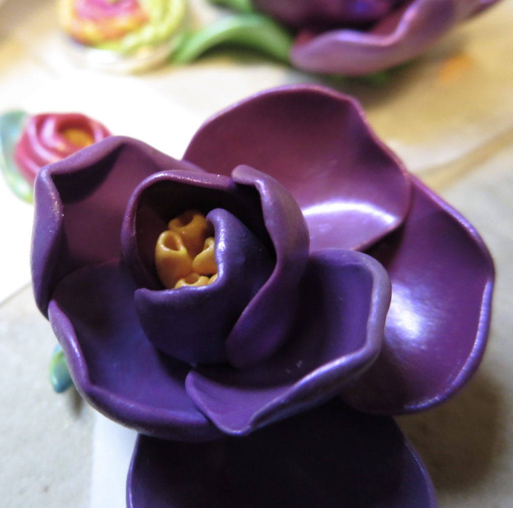 HeArtfully Creating: Polymer Clay Journey: Fabulous Fun Flourishing Flowers