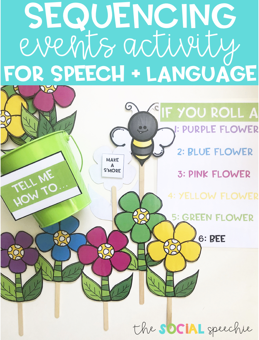 Sequencing Events Language Activity for Speech | The Social Speechie