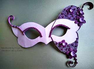 Priya Mishra Blog: Quilling Masquerade